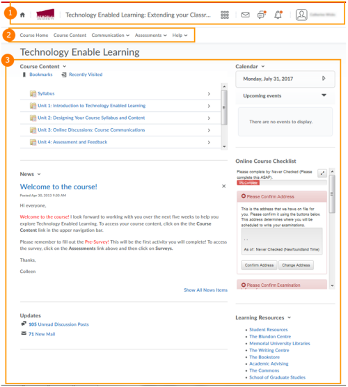 How to Navigate Your Course – Student Resources