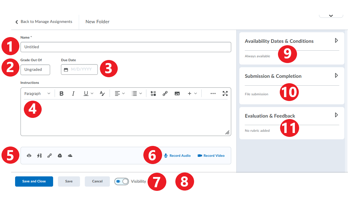 Creating Assignment Folders – Technology Resources