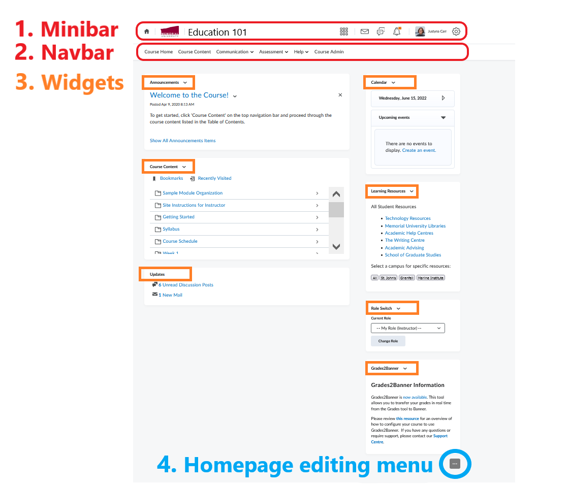 Course Home Technology Resources