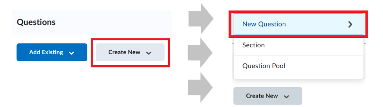 Quizzes: Adding Questions to a Quiz – Technology Resources