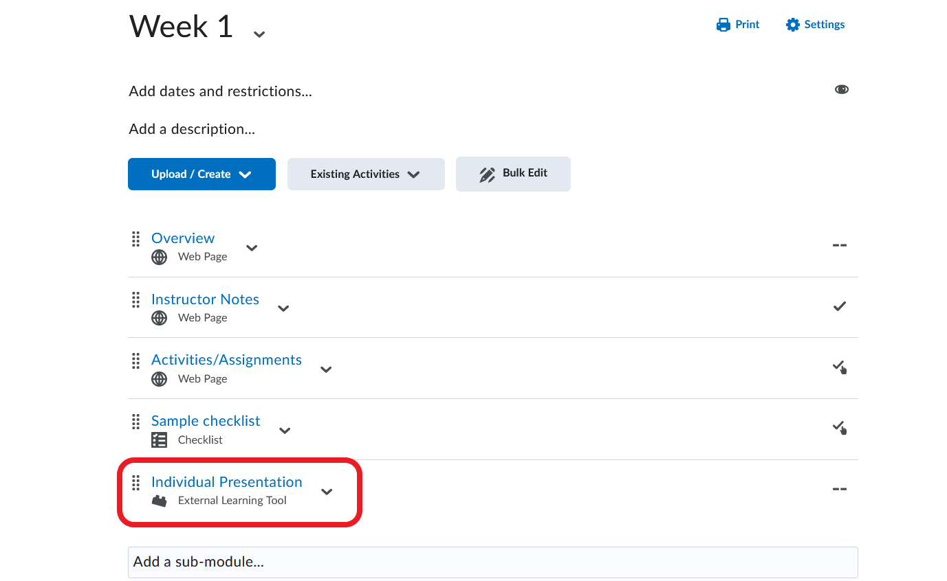 Creating a Video Assignment – Technology Resources