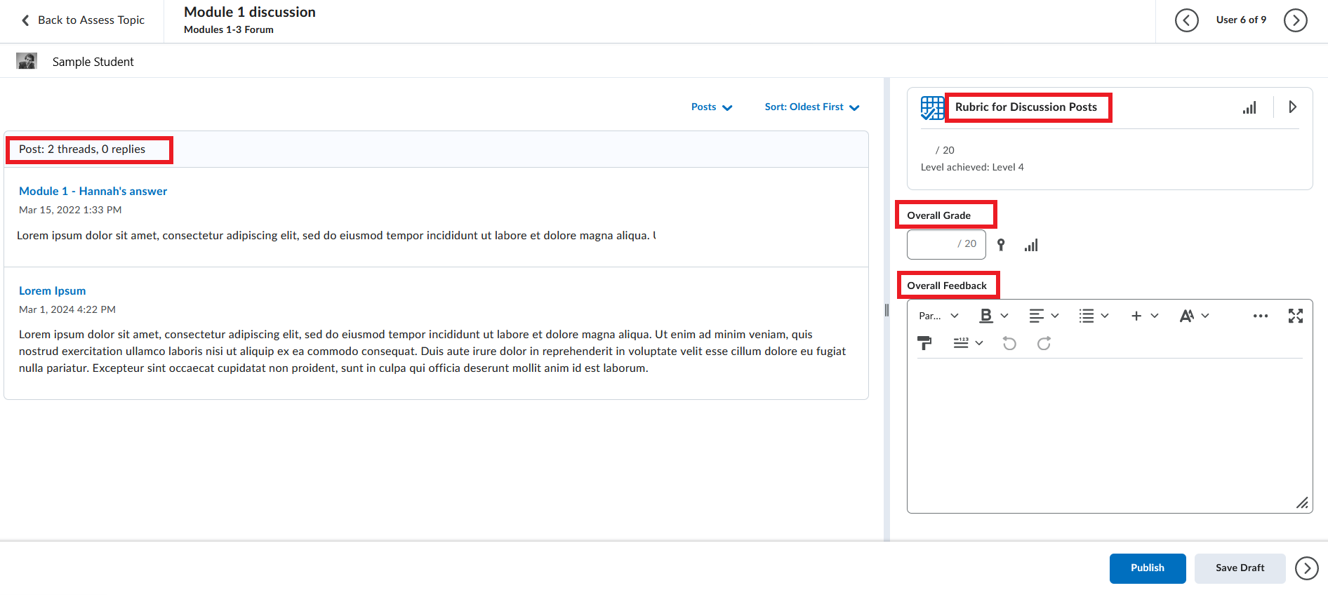 Discussions: Grading Discussions – Technology Resources